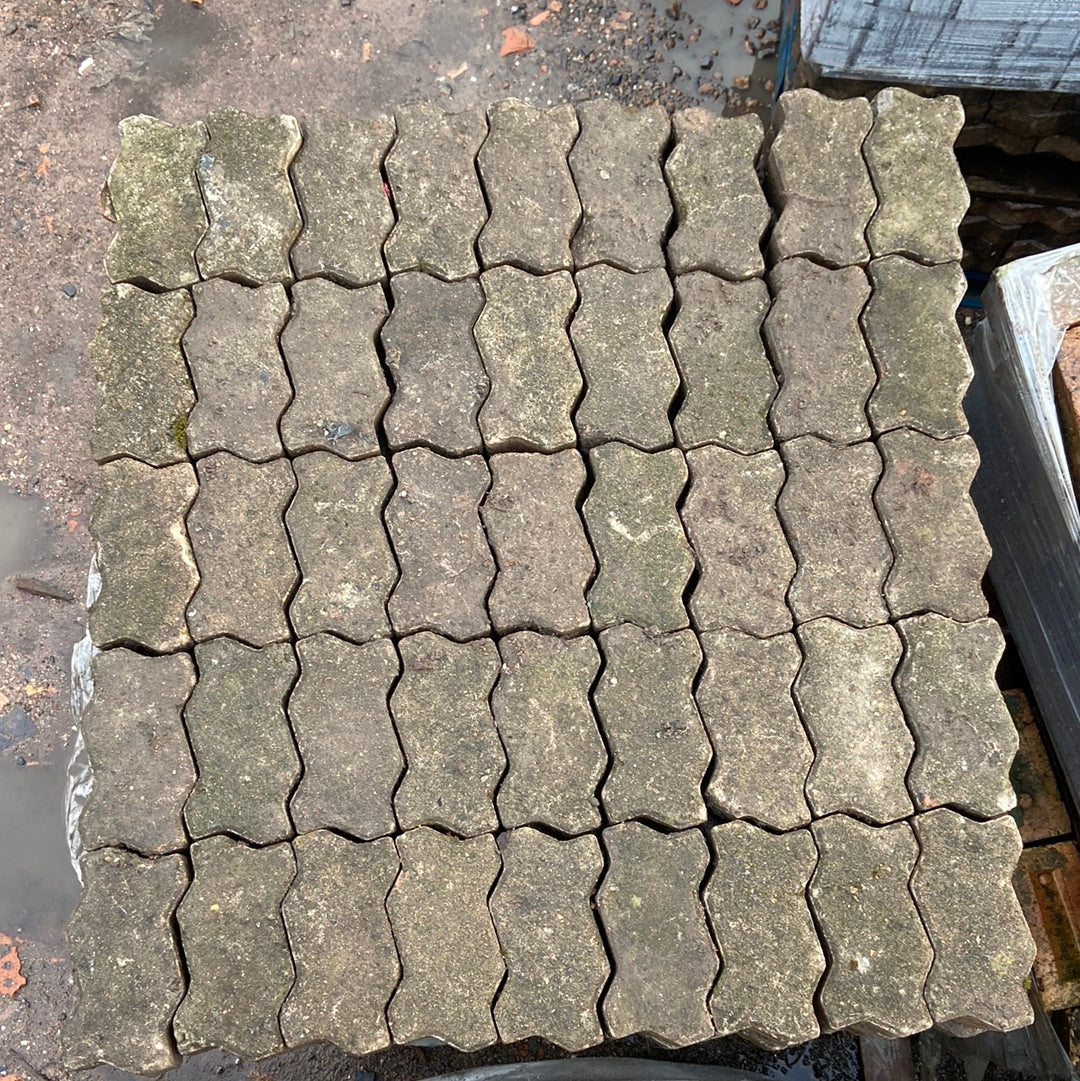 Reclaimed Grey Block Pavers | Jim Wise Reclamation