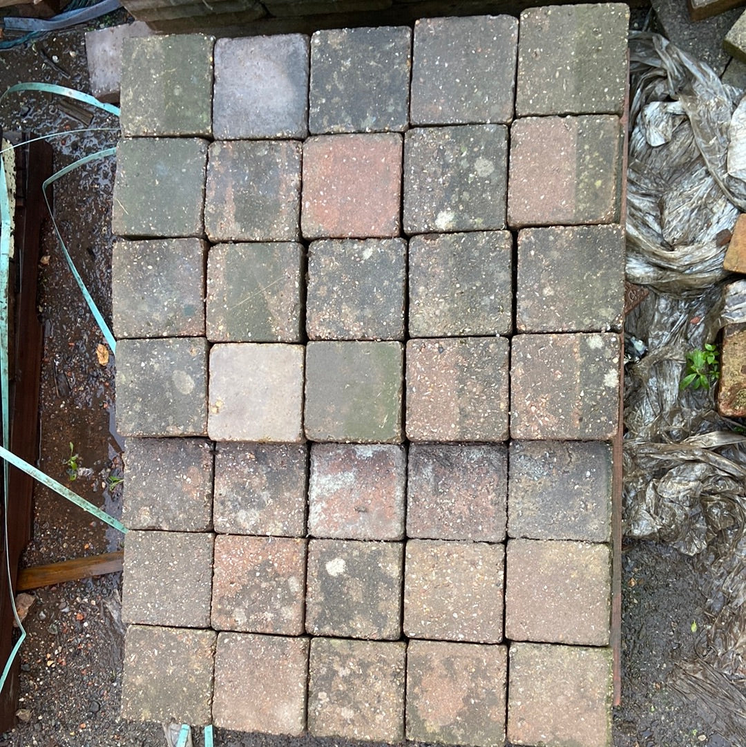 Reclaimed Dark Block Pavers | Jim Wise Reclamation